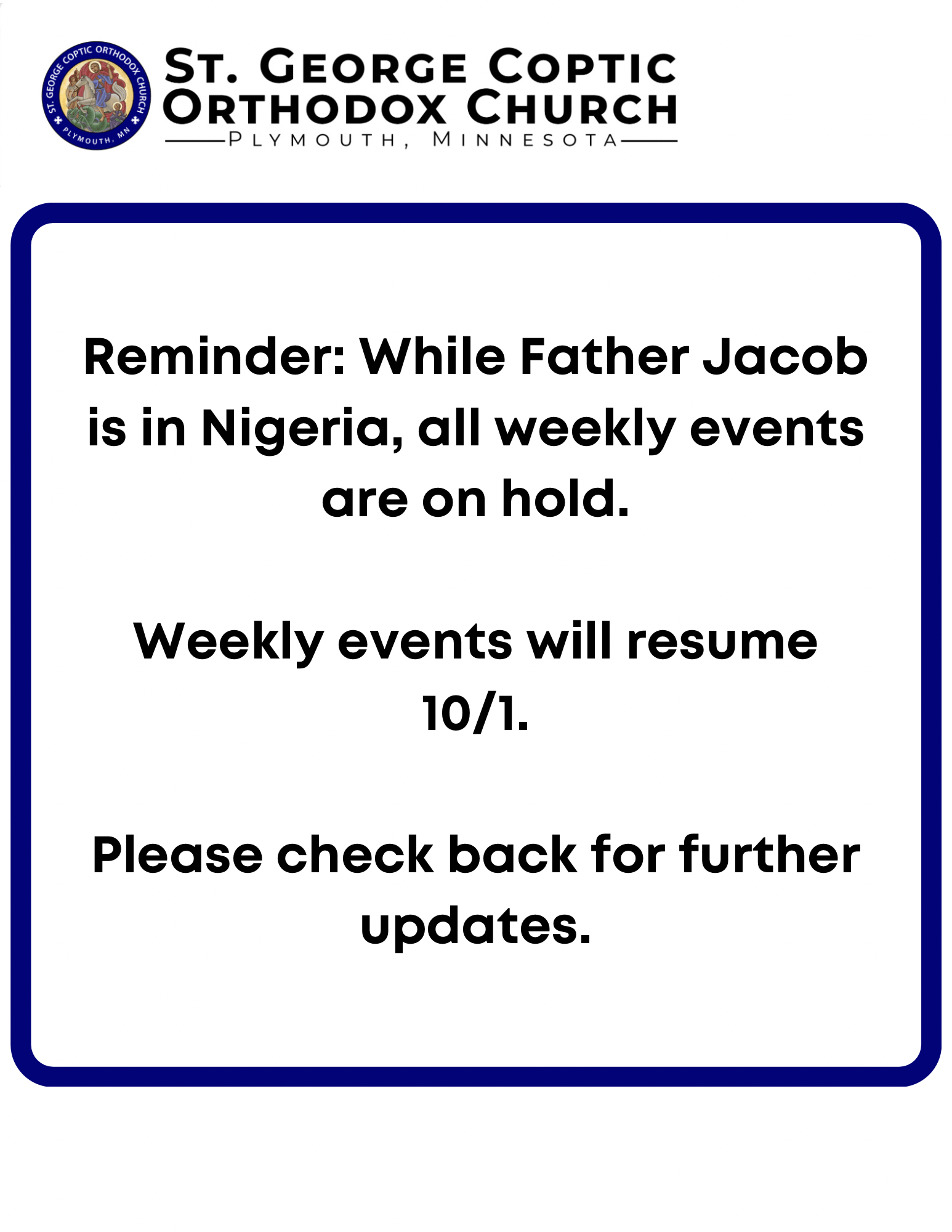 Home - St. George Coptic Orthodox Church